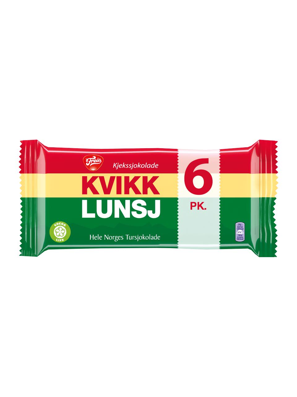 Freia Kvikk Lunsj 威化巧克力 6 x 47g | 法兰克福机场网上购物
