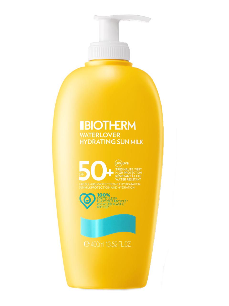 Biotherm Lait Solaire Face and Body Milk SPF 50 Sun protection 400 ml ...