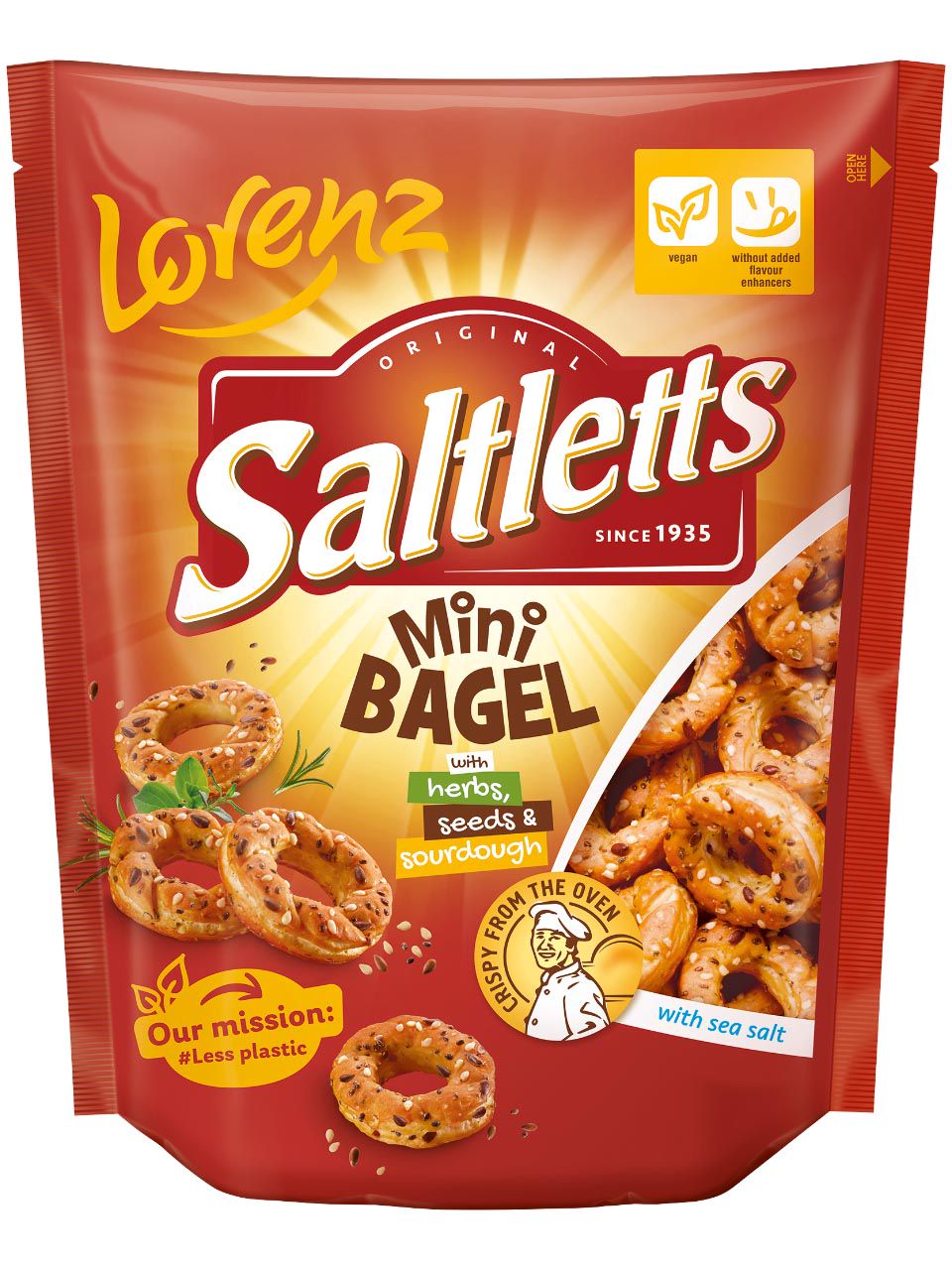 Lorenz Saltletts Mini Bagel with provencal herbs 100g | Frankfurt ...
