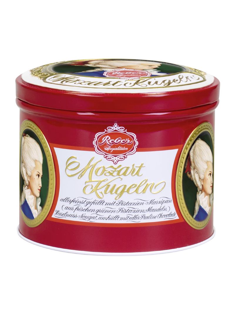Reber Constanze-Mozart-Schmuckdose 300g - Luxuriöses Pralinenerlebnis!