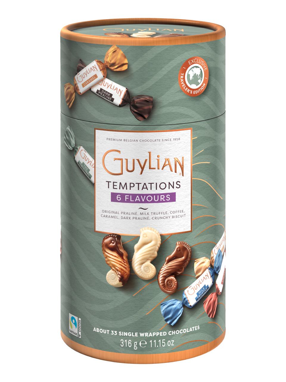 Guylian's Temptations Mix x 316g Tube | Frankfurt Airport Online Shopping