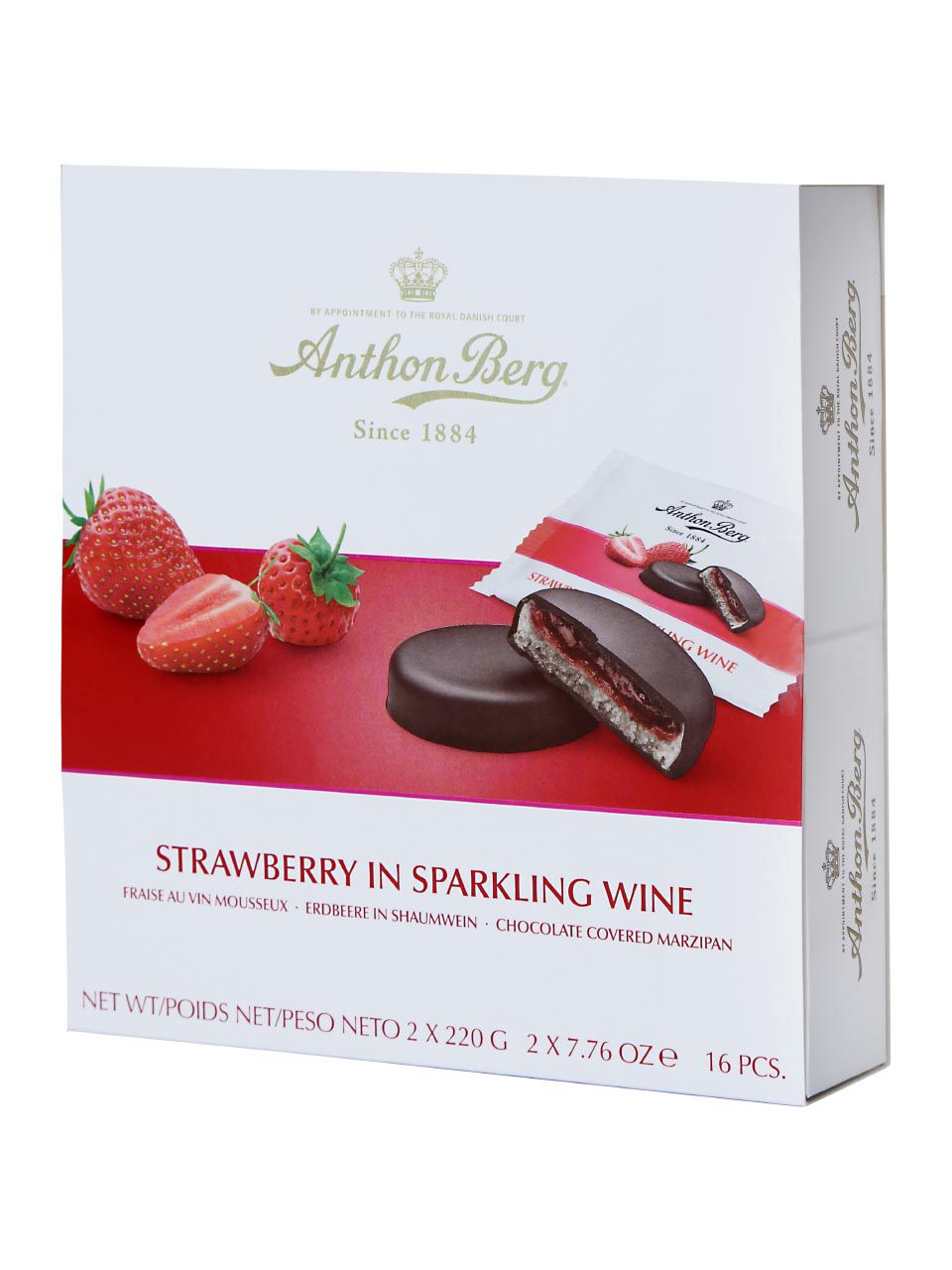 Anthon Berg strawberry in sparkling wine 440g | Frankfurt Airport ...