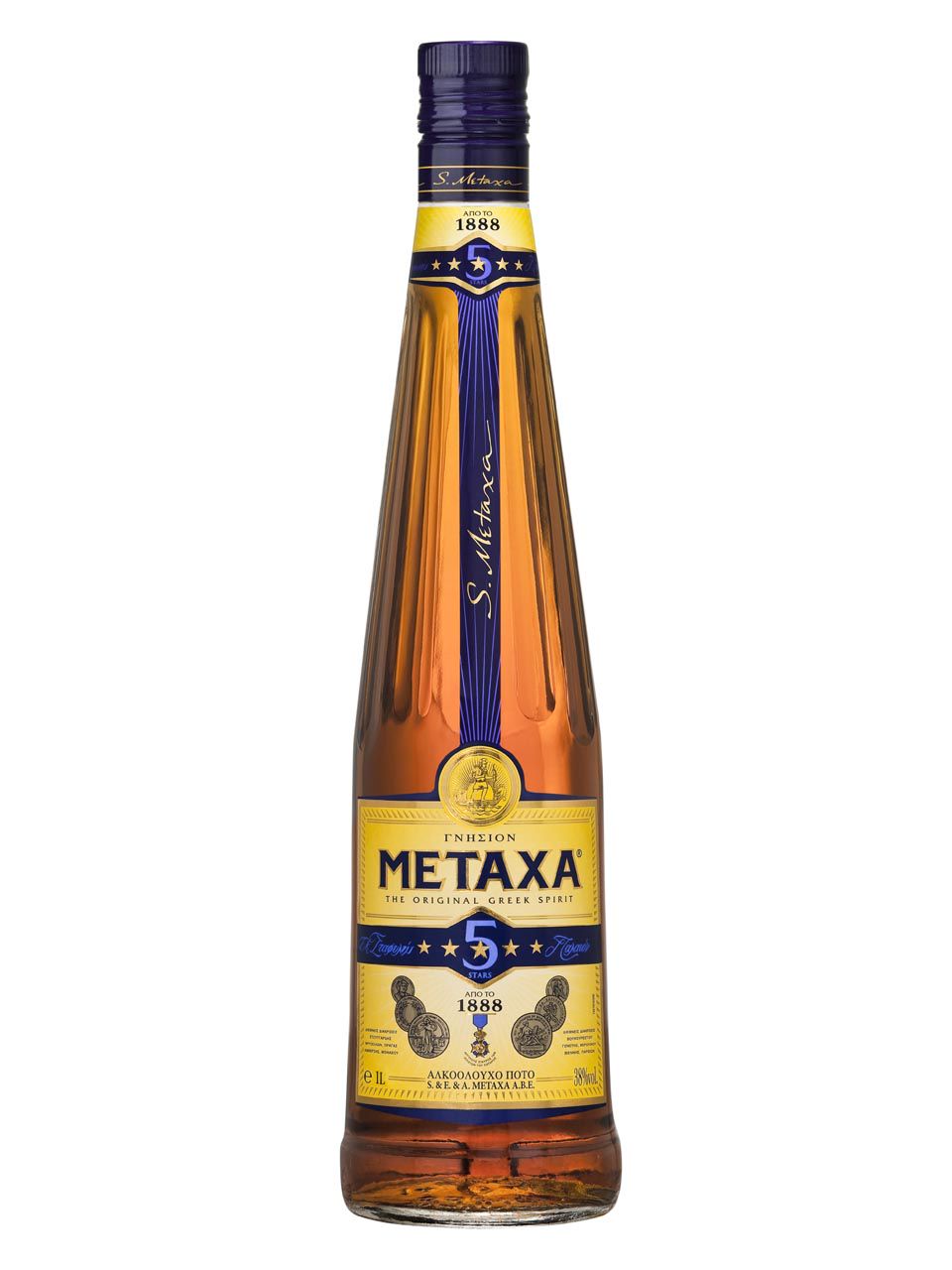 Metaxa Classic 5* 38% 1L | Frankfurt Airport Online Shopping