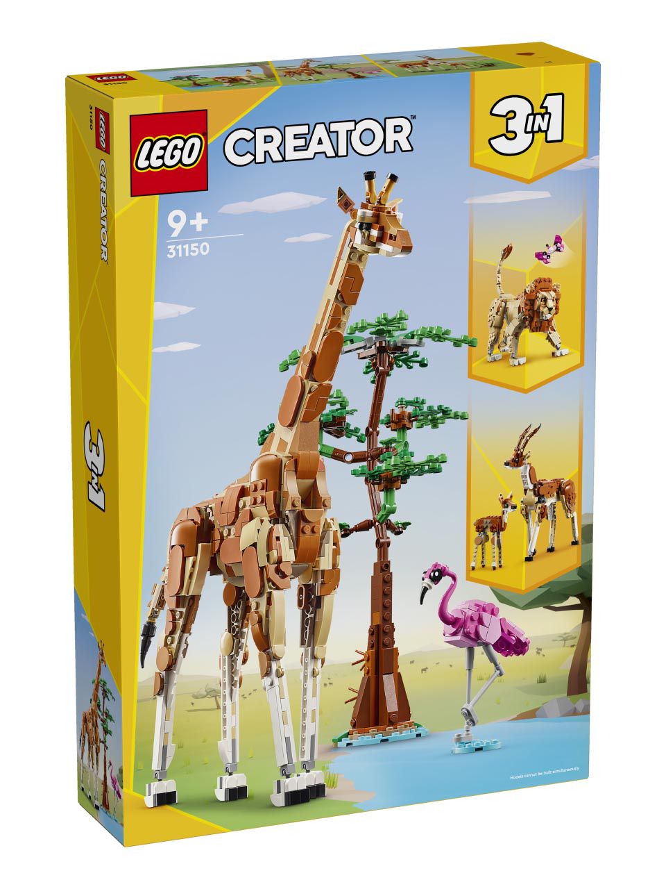 LEGO, Creator, wild safari animals | 法兰克福机场网上购物