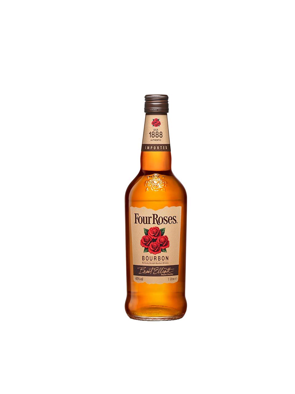 Four Roses Kentucky Straight Bourbon Whiskey 40% 1L | Frankfurt Airport ...
